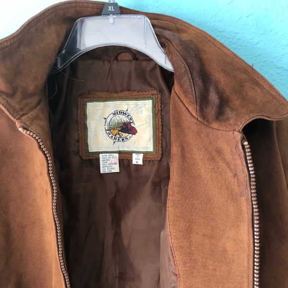 midwest traders | Jackets & Coats | Vintage Leather Jacket | Poshmark
